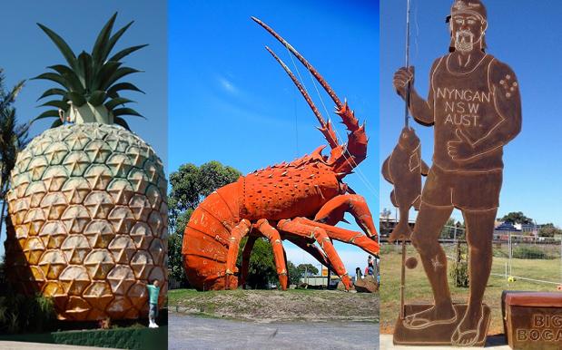 Giant Bogan Statue Unveiled In Country NSW Town Of Nyngan - Pedestrian TV