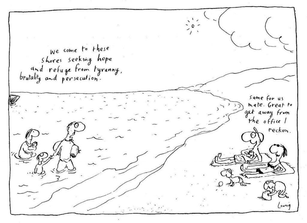 Someone Needs To Check On Leunig Because His Shit Is Getting Real Weird ...